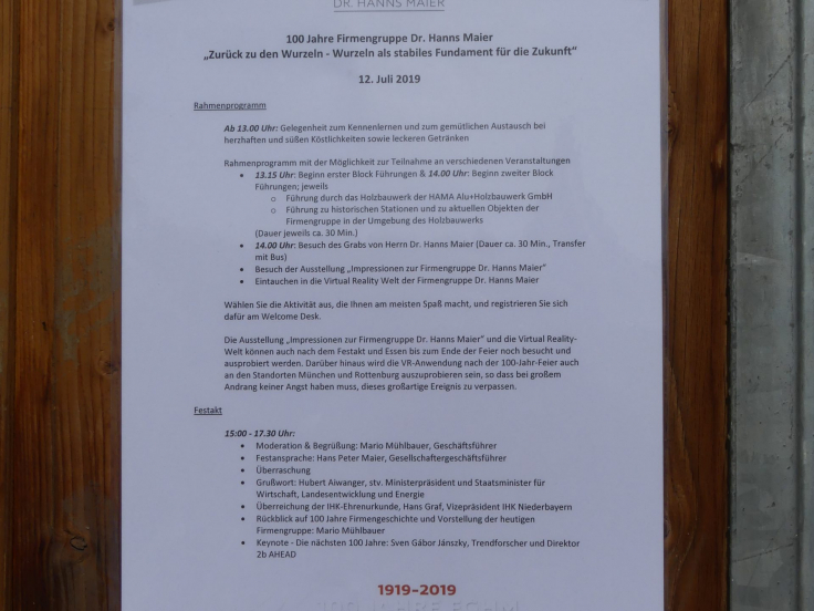 100 Jahre FGHM – FGHM